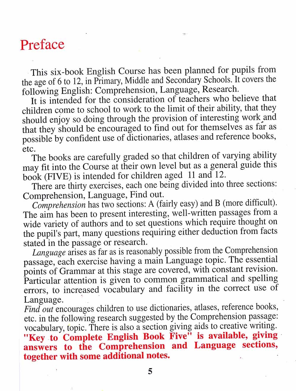 New Complete: English Book Five (New Full-Colour Edition)