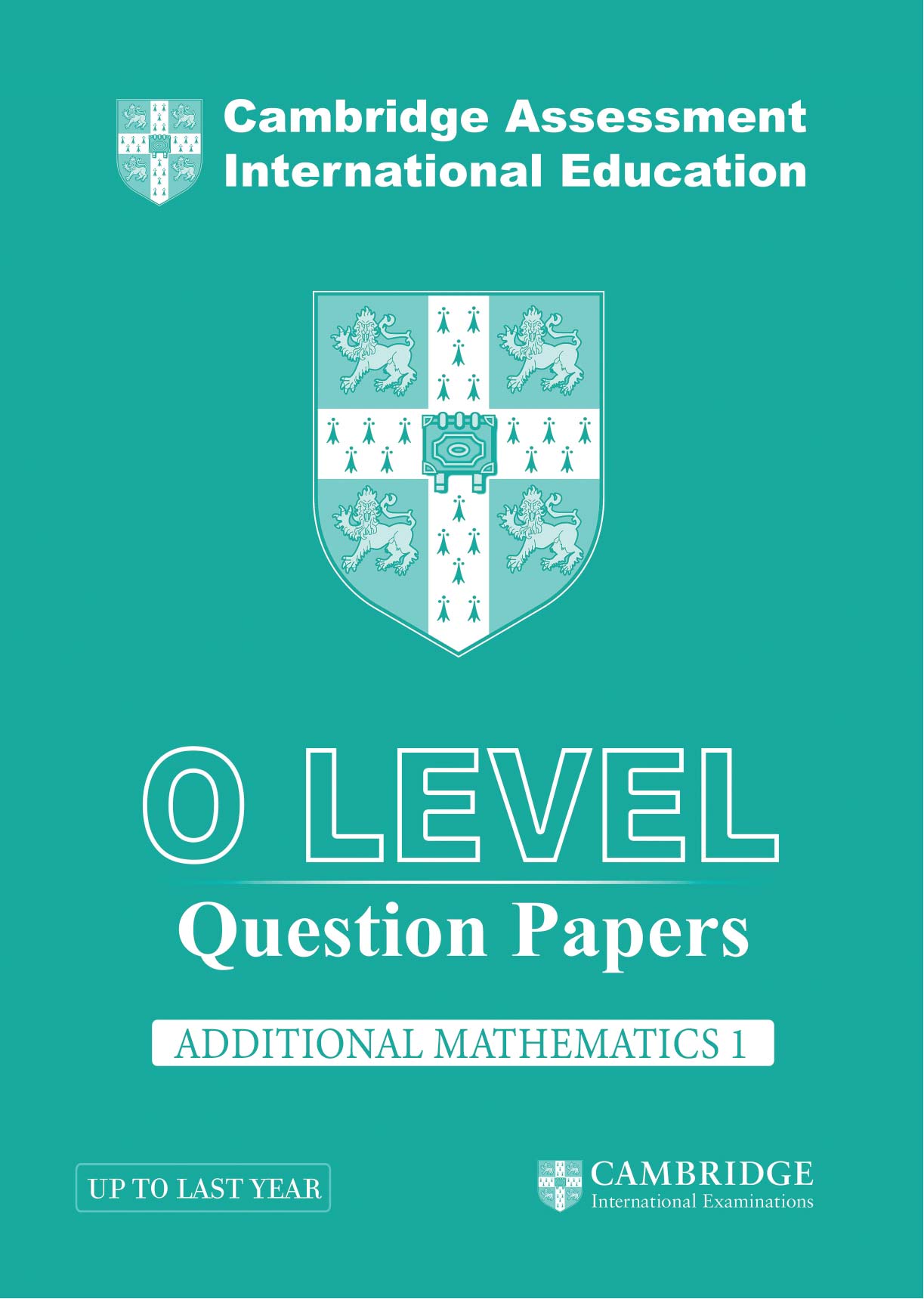 Cambridge International O Level Additional Mathematics Paper 1 Question ...